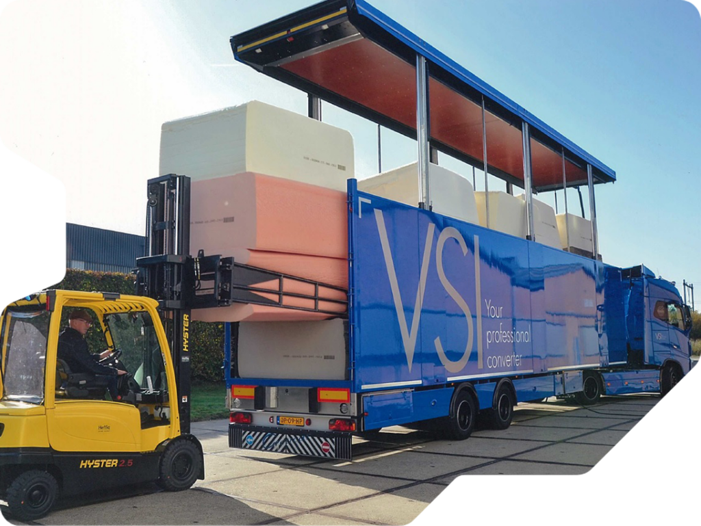 Press-lorries | Creacar - Foam Press truck inventor