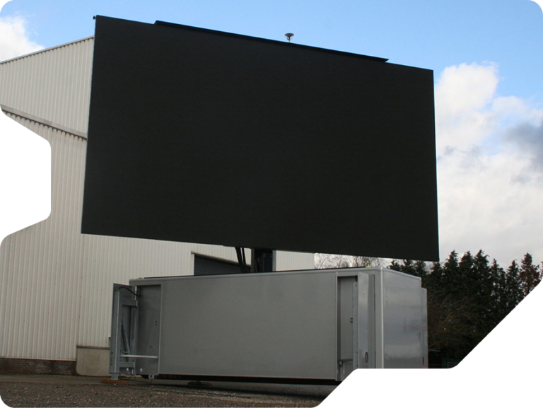 LED Screen container - Swift setup with ultimate screen protection